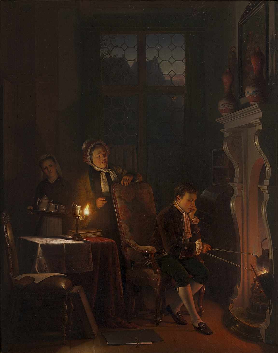 Vereniging Rembrandt | James Watt peinzend over de condensatie van…