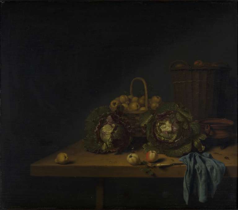 Vereniging Rembrandt | Stilleven met groente en fruit